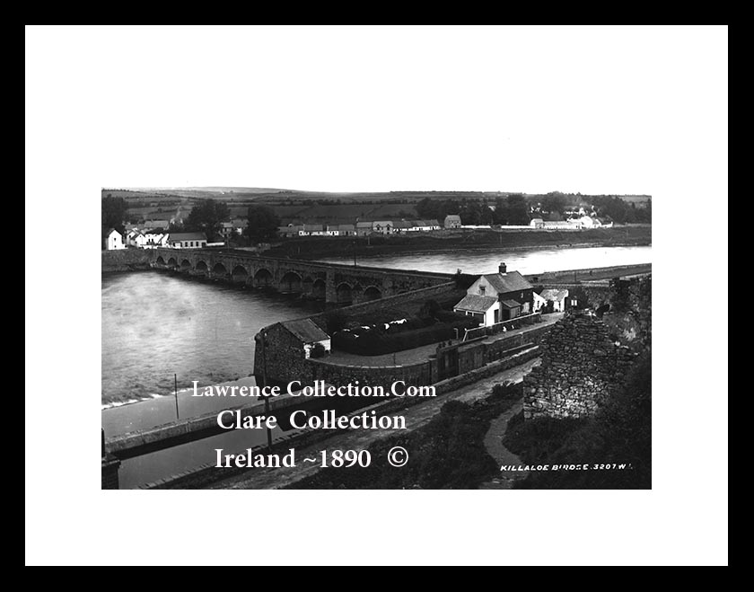 Killaloe Bridge ~ Co Clare ~ Ballina ~ Tipperary ......C59 B - Lawrence ...