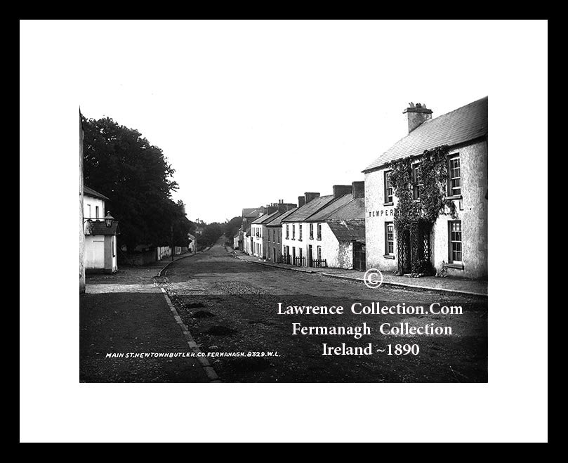 Newtownbutler ~ Main Street ~ Co Fermanagh ~ Northern Ireland ...
