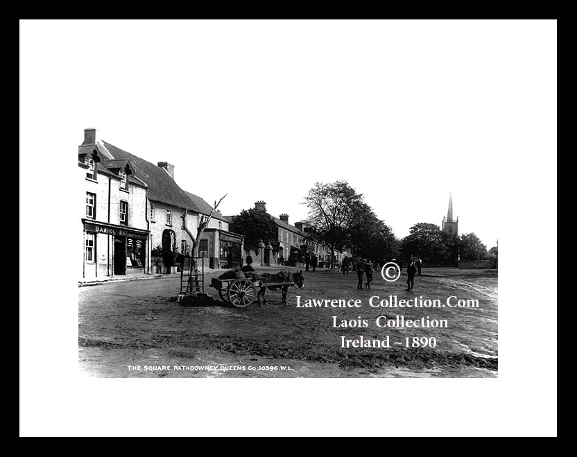 Rathdowney ~ The Square ~ Co Laois ,,,,,,L166 A - Lawrence Collection