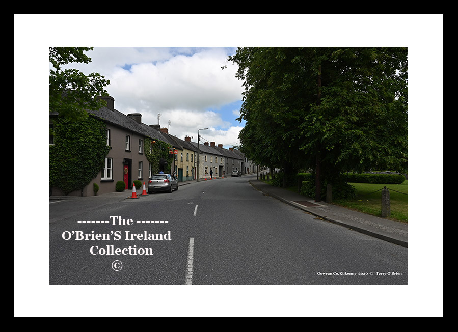 Gowran Village ~ Main Street ~ Co. Kilkenny....1893 - Lawrence Collection
