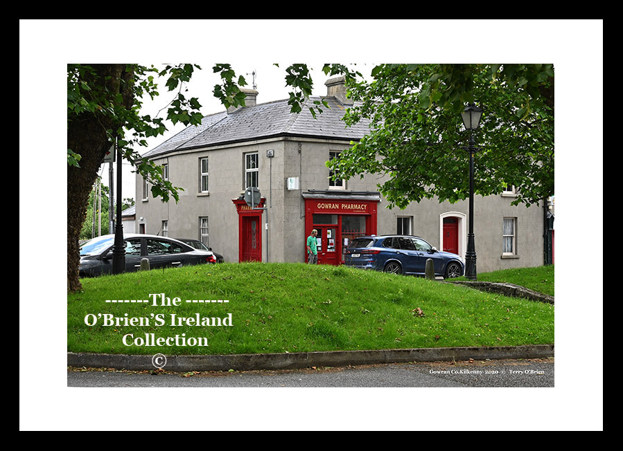 Gowran Village ~ "Gowran Pharmacy" ~ Co. Kilkenny.....1902 - Lawrence ...