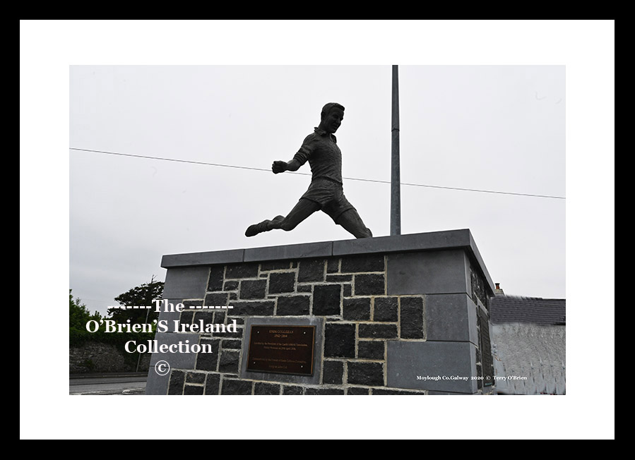 Moylough ~ Main Street ~ Moylough More,~ Enda Colleran (1942-2004) was ...