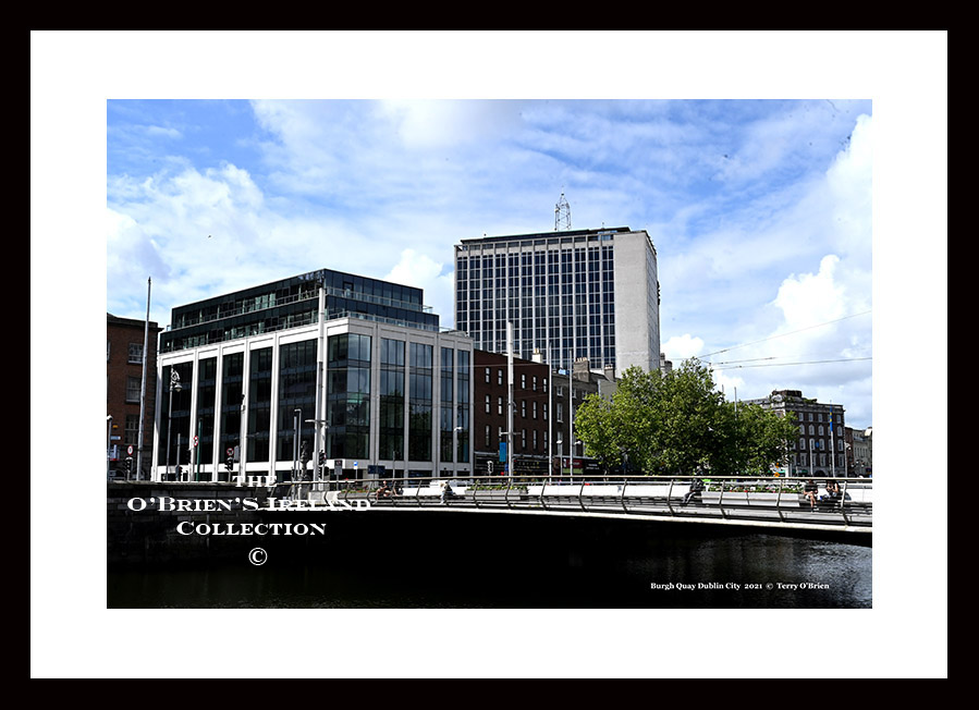 Dublin City Burgh Quay - Lawrence Collection