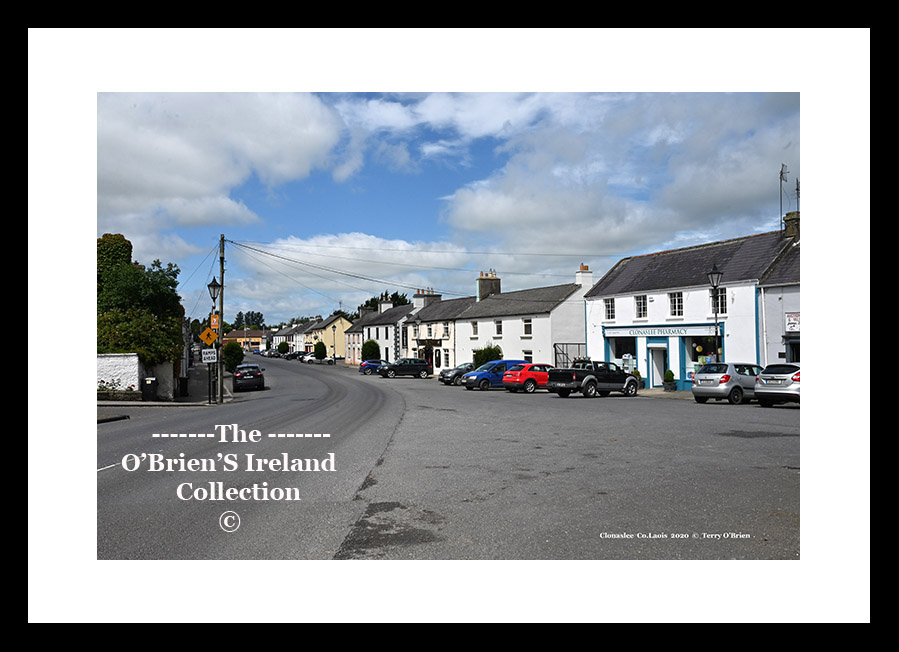 Clonaslee Village ~ Main Street ~ Co. Laois .....3833 - Lawrence Collection
