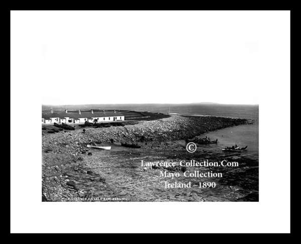 Kilcummin ~ Harbour ~ Co Mayo ......M219C - Lawrence Collection
