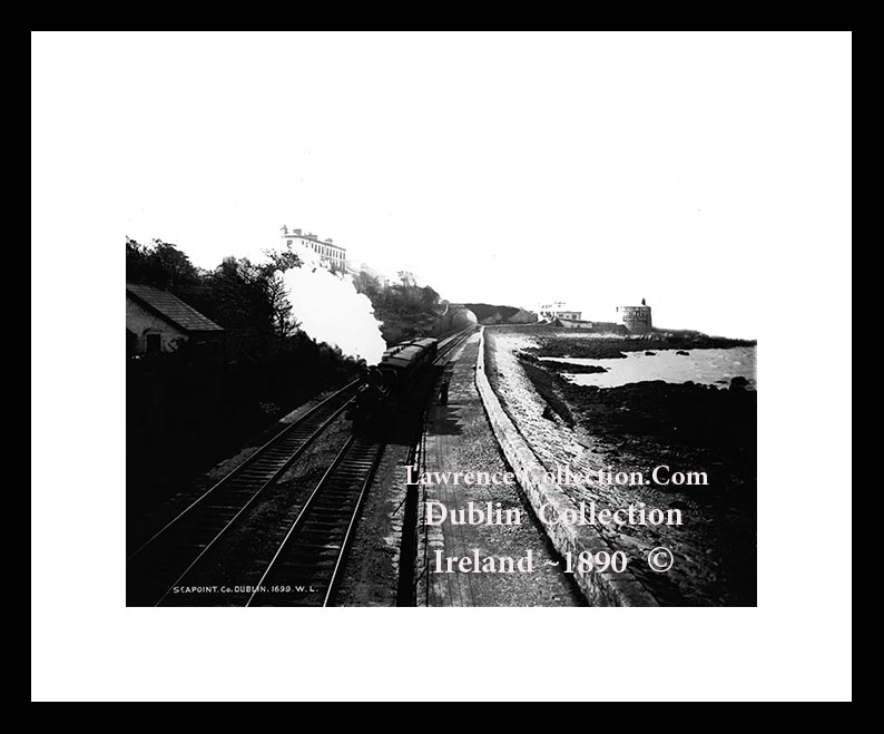 Seapoint ~ Steam Train ~ Railway Line ~ Martello Tower ~ South County ...