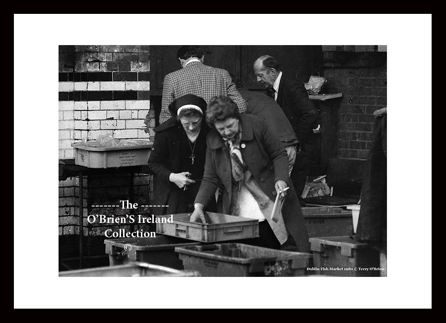 Dublin City ~ "Old Fish Market 1980" ~ Smithfield ~ Dublin City ...